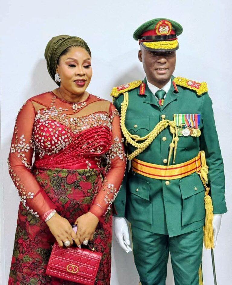 Wife Pays Emotional Tribute as Major General Raymond Ochei Retires ...